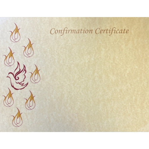 Certificate Confirmation Create Yours Pack of 50 with Envelopes – Faith ...