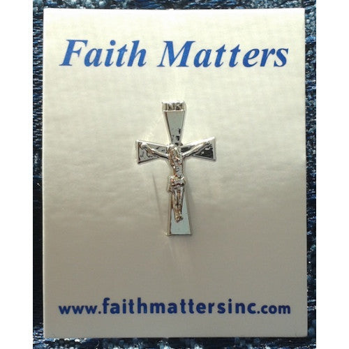 Crucifix Pin – Faith Matters Inc.